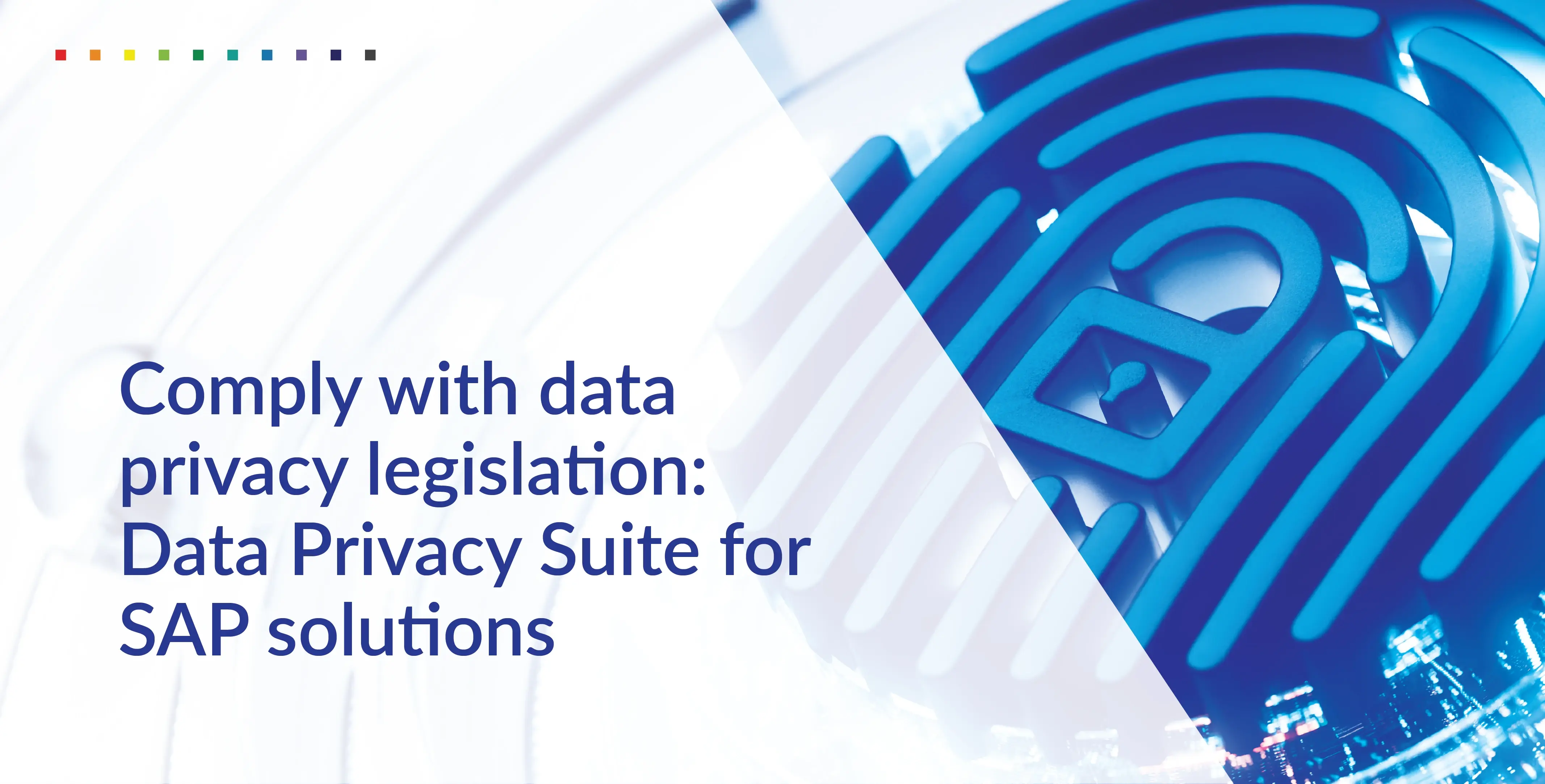 Data Privacy Suite pour les solutions SAP